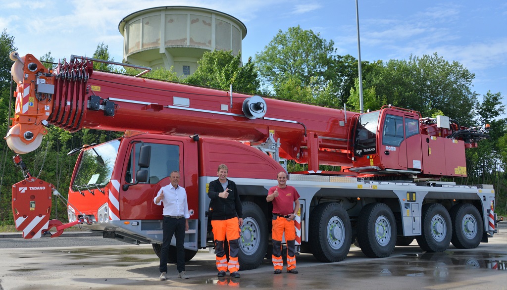 New Tadano AC 5.160-1 for Emil Egger - DACH