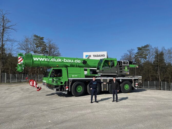 New Tadano ATF 100G-4 for D&K Tiefbau - Europe