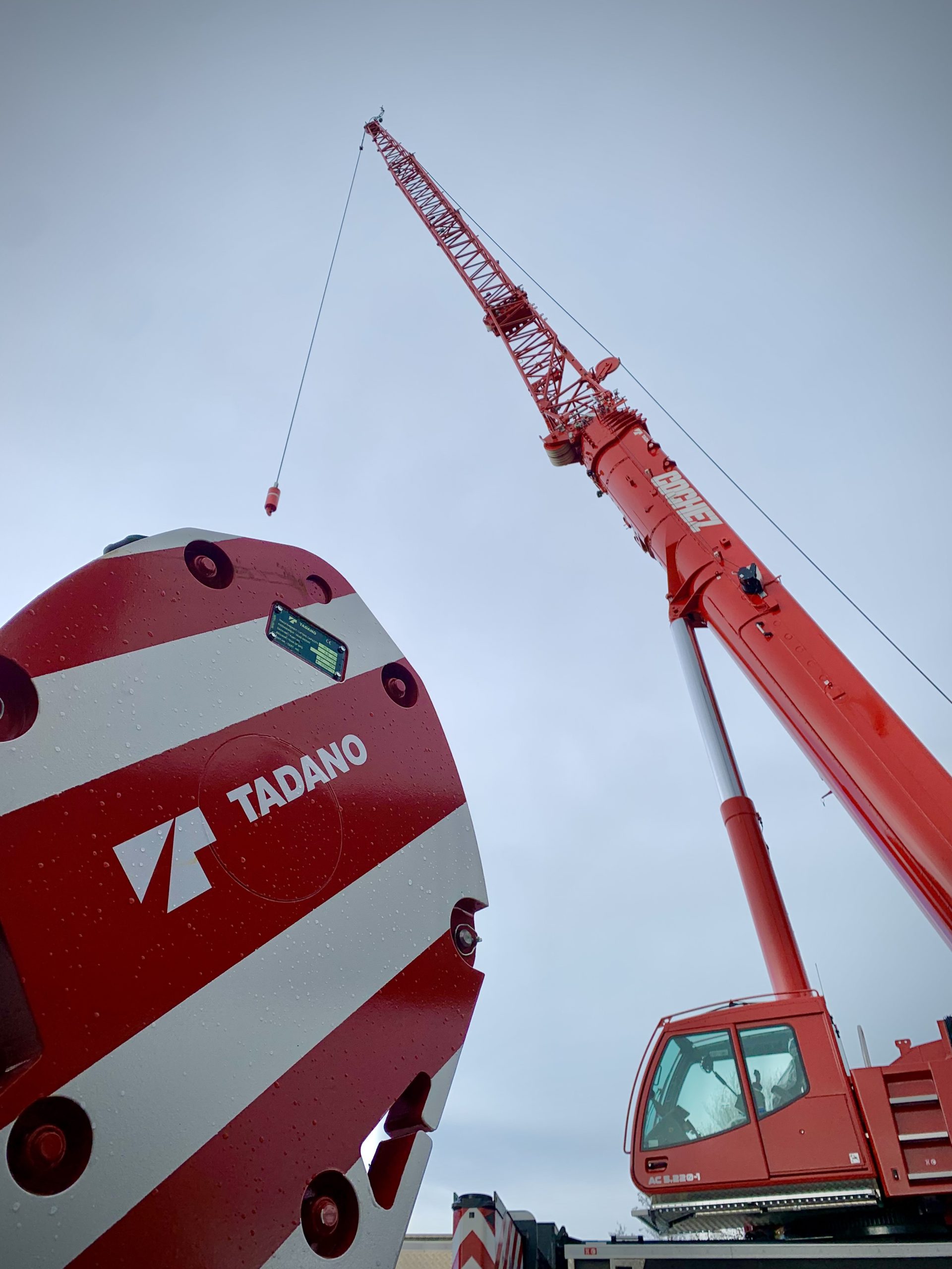 Nouvelle Tadano AC 5.220-1 pour Cochez - France