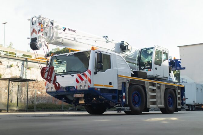 The new Tadano AC 2.040-1 all terrain crane - India