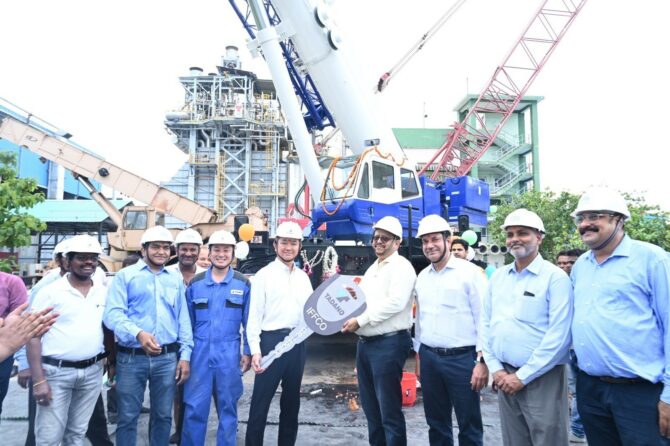IFFCO Receives Tadano GR-1450EX Crane - India