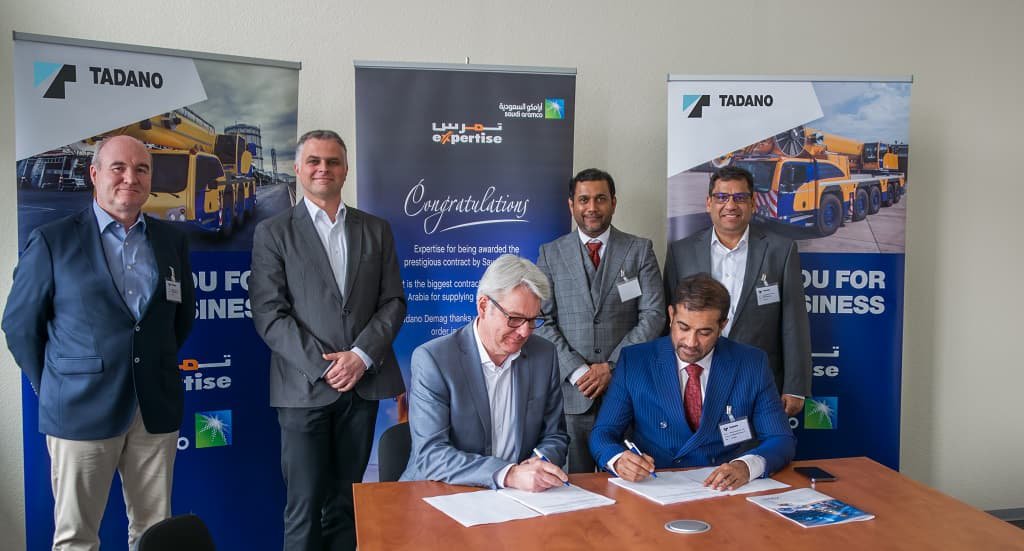 Saudi Company Expertise Contracting Co. Orders 79 Tadano Cranes ...