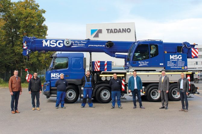 Second Tadano HK 40 for MSG Krandienst - UK & Ireland